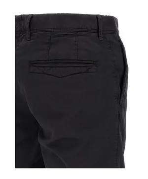 Incotex Modello 11s215 Slim Fit Bermuda Shorts - Black