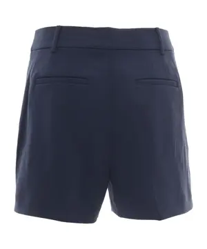Michael Kors Pleated Crepe Shorts - Black