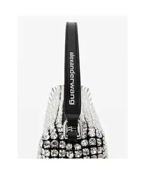 Alexander Wang Heiress Flex Embellished Tote Bag - White