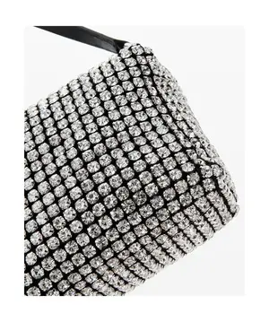 Alexander Wang Heiress Flex Embellished Tote Bag - White