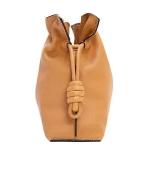 Loewe Flamenco Medium Clutch Bag - Brown