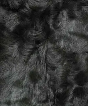 YVES SALOMON Curly Fur Hooded Jacket