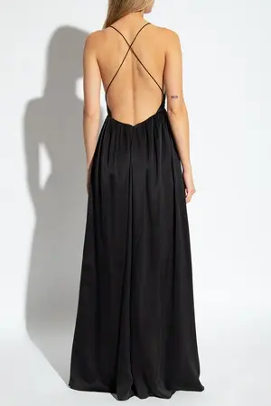 Zimmermann Sensory Gathered Silk Maxi Dress