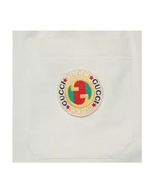 Gucci Logo-patch Cotton Track Pants