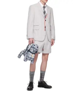 Thom Browne Striped Seersucker Sport Coat