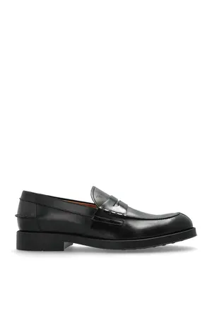 TOD'S Logo Embossed Slip-on Loafers