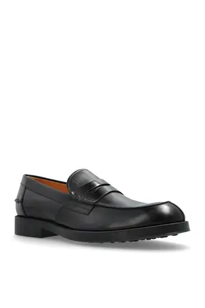 TOD'S Logo Embossed Slip-on Loafers