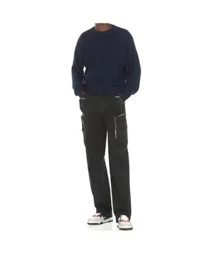 Dsquared2 Crewneck Pullover With Back Logo Detail
