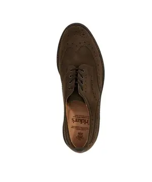 TRICKER'S Bourton Suede Brogues - Brown