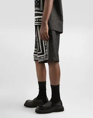Dolce & Gabbana Printed Bermuda Shorts
