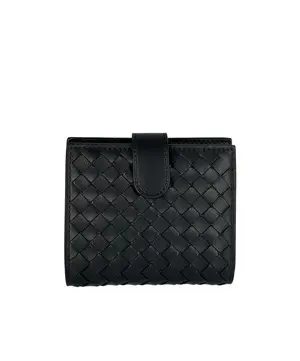 Bottega Veneta Logo Wallet
