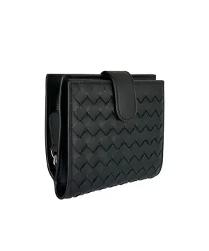 Bottega Veneta Logo Wallet
