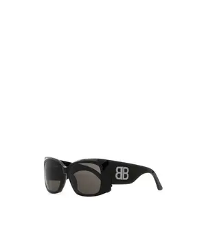 Balenciaga Square Xl Sunglasses - Black