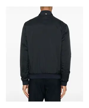 Herno Long-sleeved Zip-up Jacket - Midnight Blue