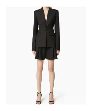 Nina Ricci Single-breasted Jacket With Draped Back