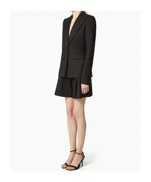 Nina Ricci Single-breasted Jacket With Draped Back