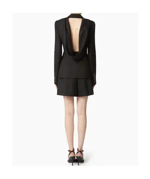 Nina Ricci Single-breasted Jacket With Draped Back