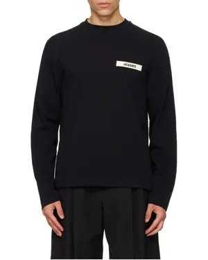 Jacquemus Logo Patch Long Sleeve T-shirt