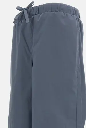 RIER Elasticated Cotton Bermuda Shorts With Drawstring Waist - Gray