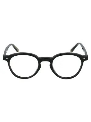 RETROSUPERFUTURE Round Frame Eyeglasses - Black