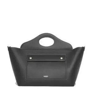 Burberry Small Pocket Tote Bag - Black