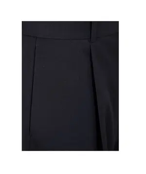 JIL SANDER Straight Leg Tailored Belted Trousers - Black