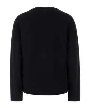 AMI Paris De Coeur Long Sleeve T-shirt - Black