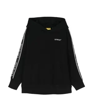 Off-White Logo Band Hoodie