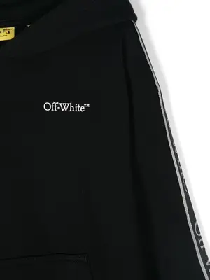 Off-White Logo Band Hoodie