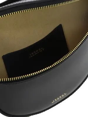 Isabel Marant Étoile Logo-print Leather Belt Bag - Black