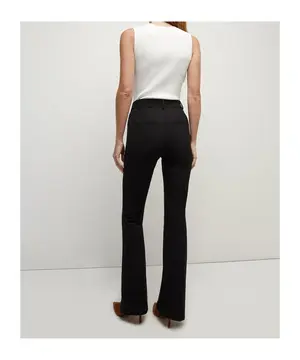 Veronica Beard Flared Leg Trousers - Black