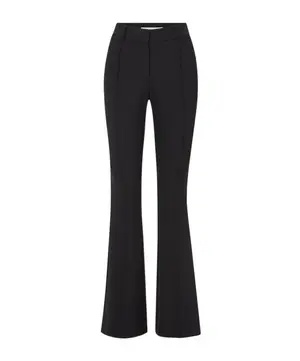 Veronica Beard Flared Leg Trousers - Black
