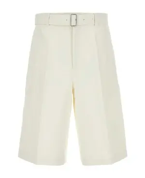 JIL SANDER Belted Waist Bermuda Shorts - No