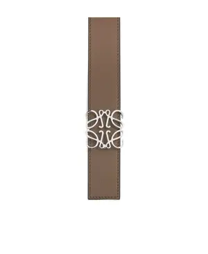 Loewe Reversible Anagram Belt In Calfskin