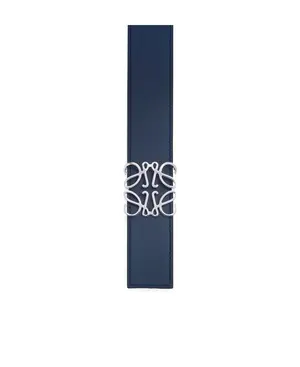 Loewe Reversible Anagram Belt In Calfskin