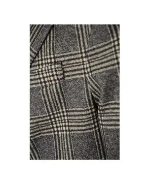 CIRCOLO 1901 Prince-of-wales-check Blazer - Black