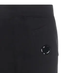 C.P. COMPANY Logo Plaque Trousers - Black