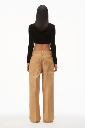 Alexander Wang Cropped Knitted Cardigan With Backless Top
