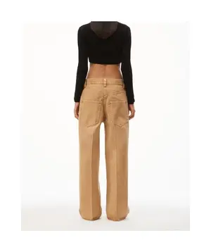 Alexander Wang Cropped Knitted Cardigan With Backless Top - Black