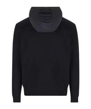 Herno Zip-up Hooded Drawstring Jacket - No