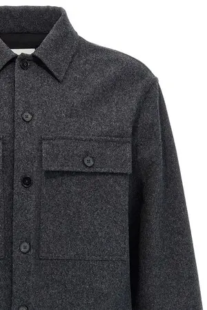 JIL SANDER Buttoned Flannel Shirt
