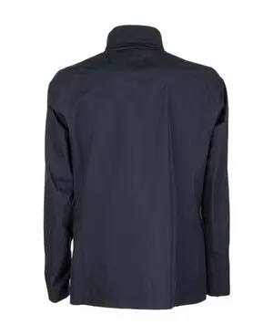 Herno Stand Collar Button-up Jacket
