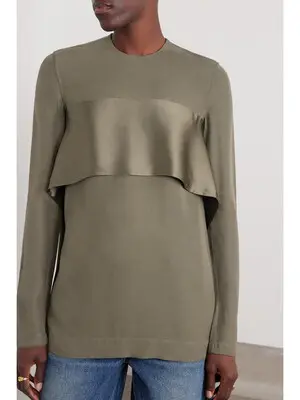 TOTEME Tie-fastening Crepe Blouse