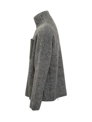 J.W.ANDERSON Patch Pocket Turtleneck Knitted Jumper