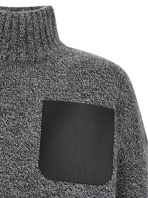 J.W.ANDERSON Patch Pocket Turtleneck Knitted Jumper