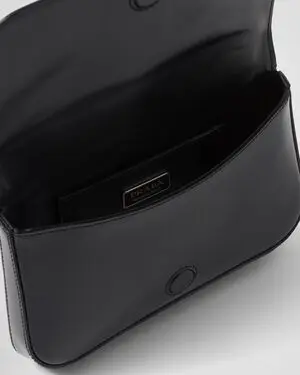 Prada Logo Stamp Foldover Bag