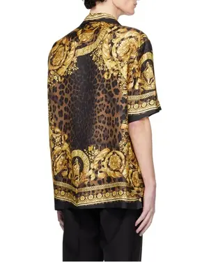 Versace Wild Barocco Short-sleeved Shirt