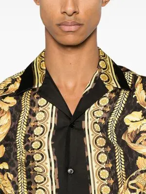 Versace Wild Barocco Short-sleeved Shirt