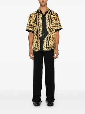 Versace Wild Barocco Short-sleeved Shirt