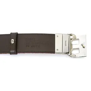 Bally Reversible Striped Belt - Multicolor